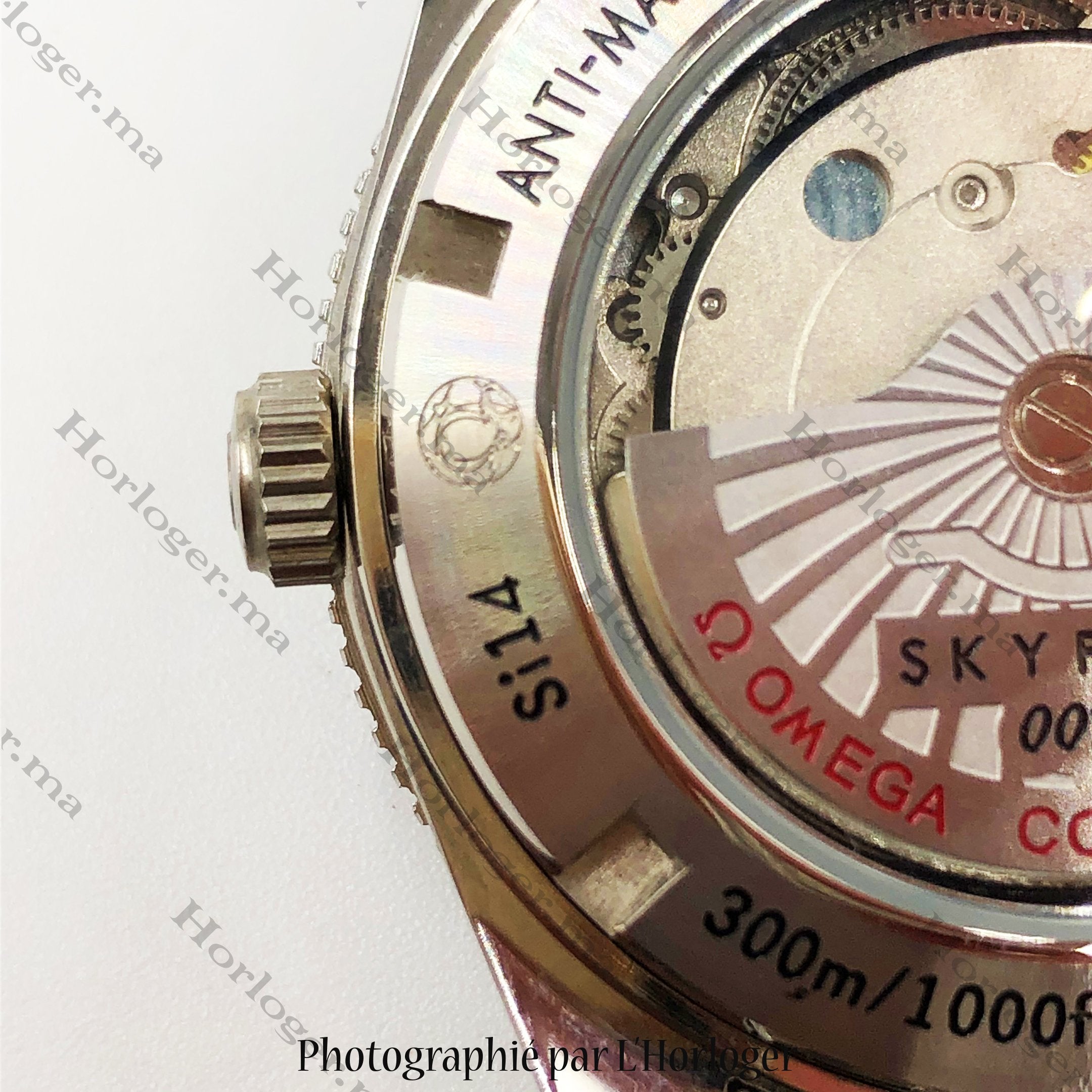 Omega SeaMaster Black orange Dial