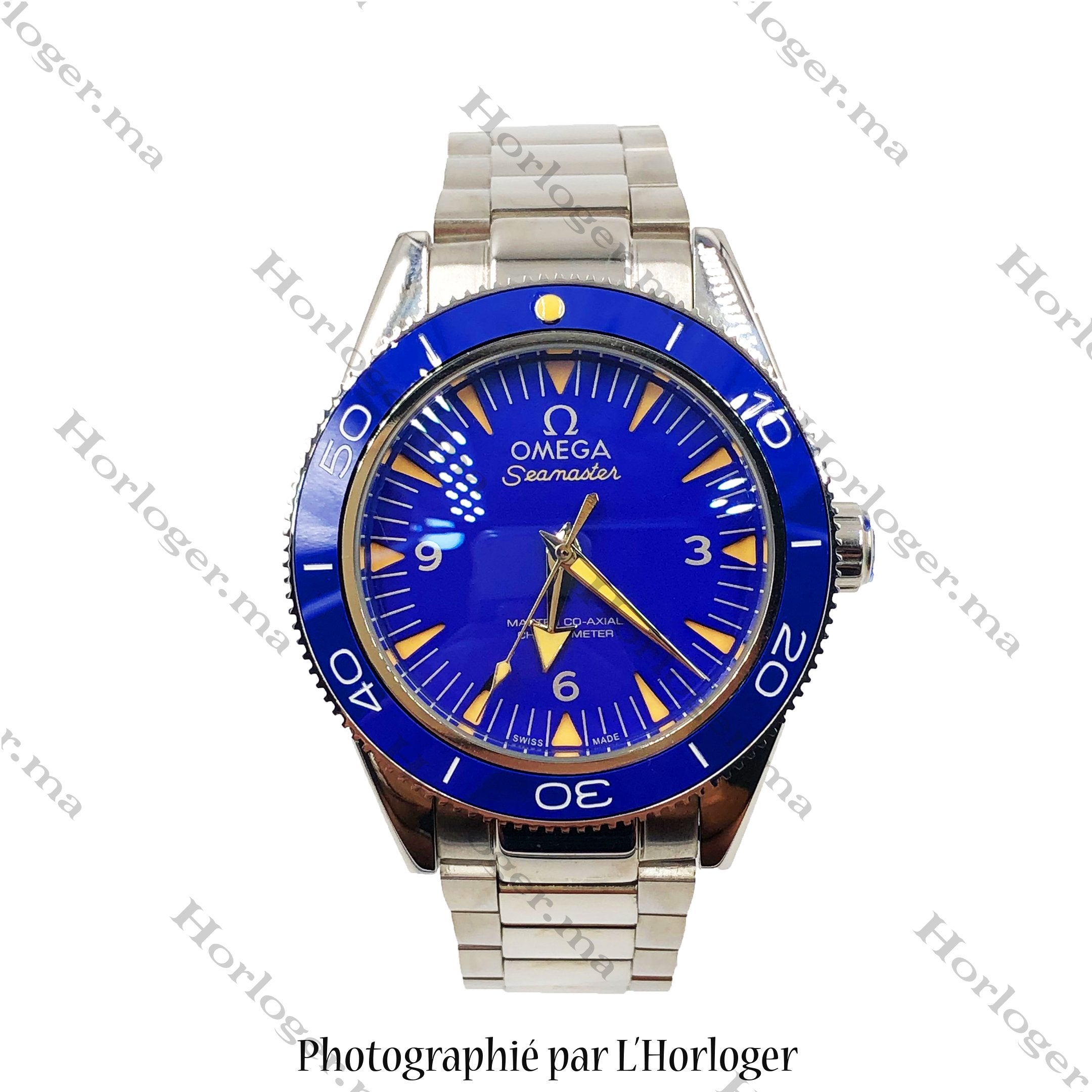 Omega SeaMaster Silver-Blue Dial
