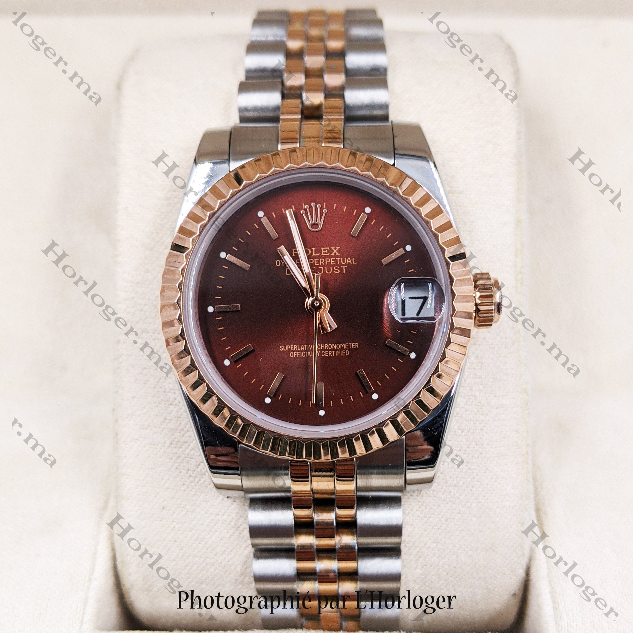 Rolex Datejust Red Grape